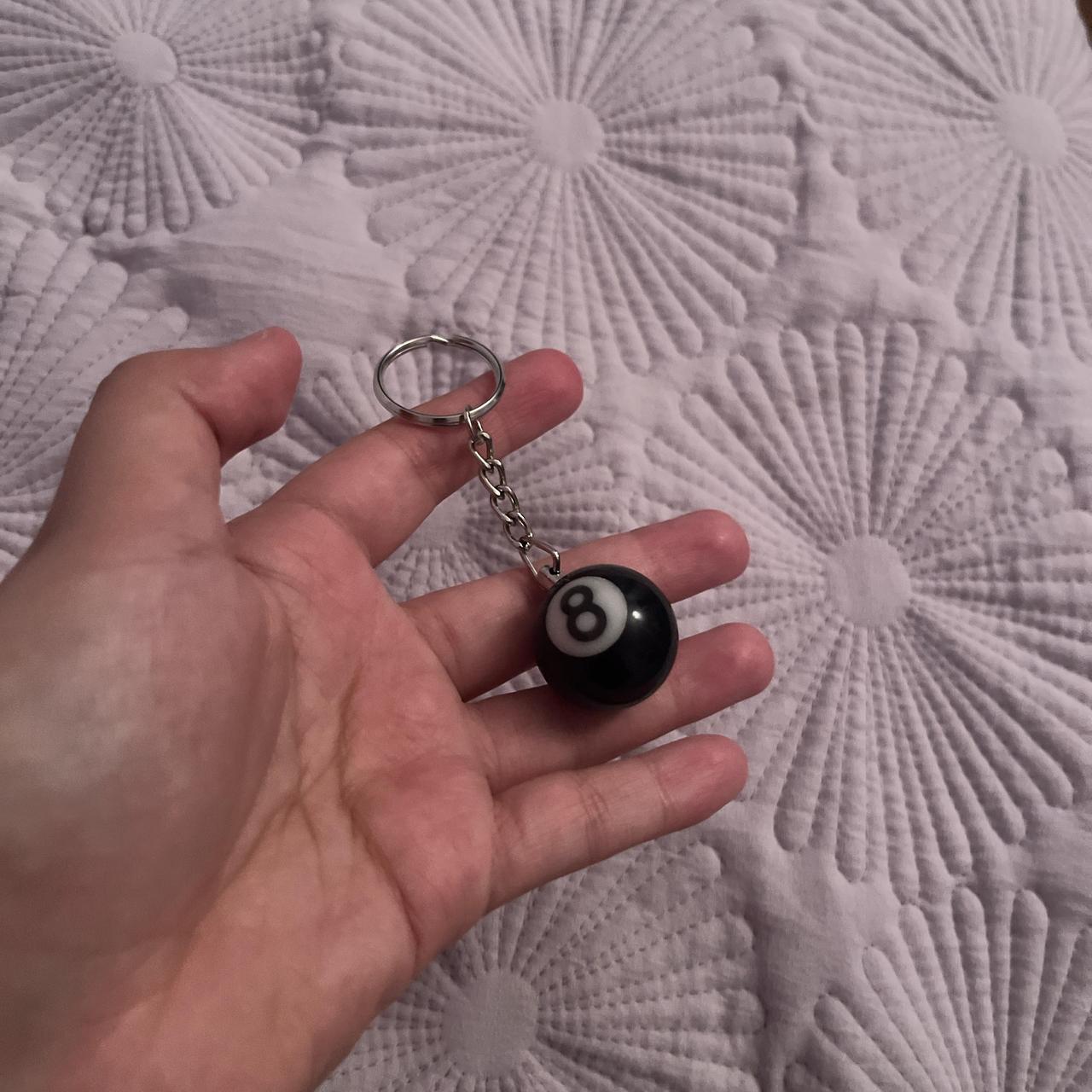 8 ball keychain #8ball #keychain - Depop