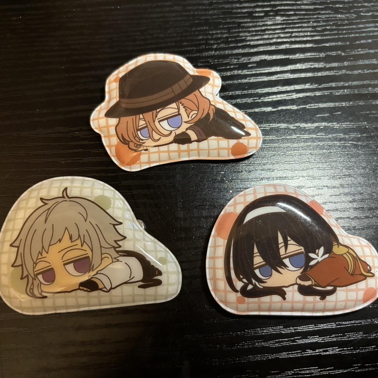 Official Bungo Stray Dogs pins chuya nakahara,... - Depop