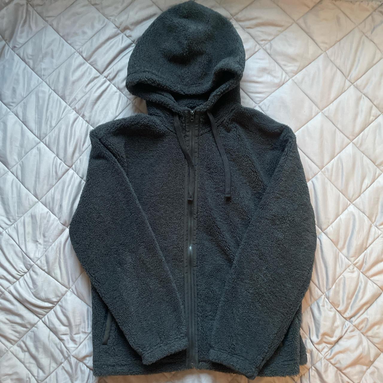 Good Fellow Fleece Zip Up Jacket - Depop