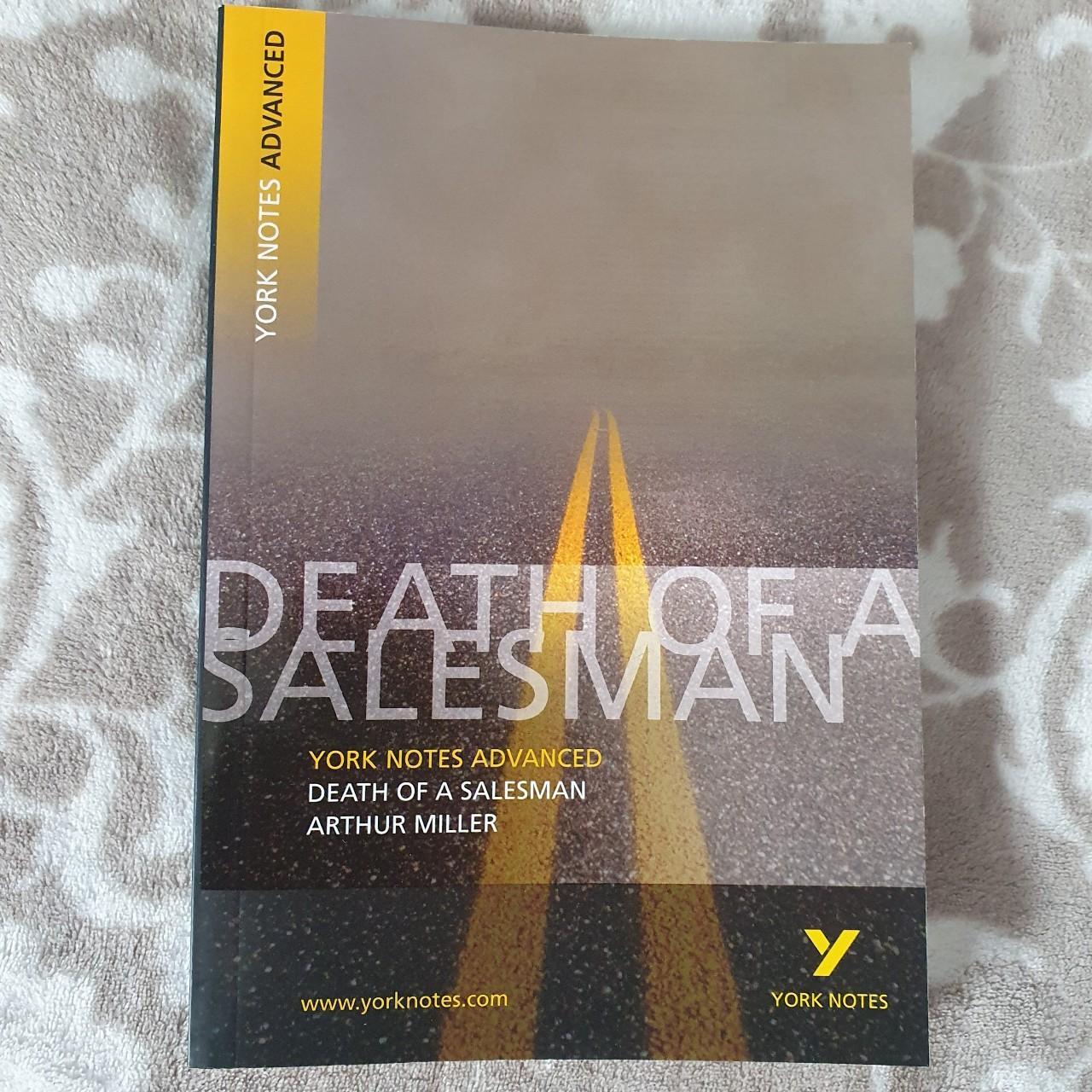 YORK NOTES A LEVEL STUDY GUIDE: Death of a Salesman... - Depop