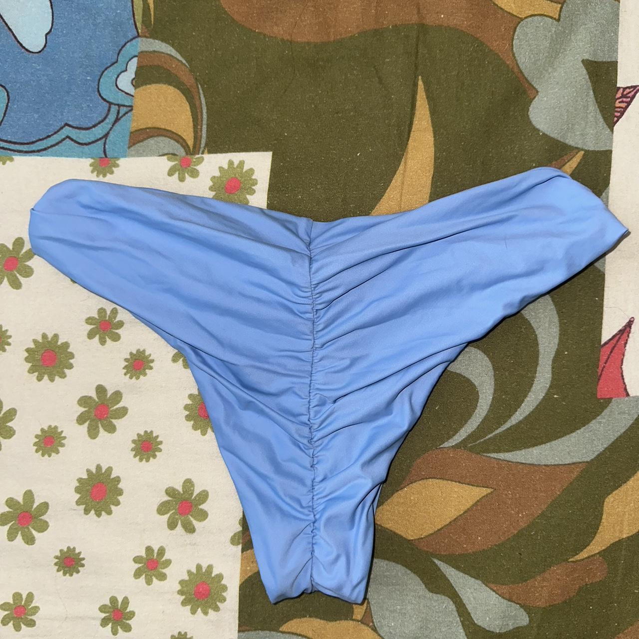 Frankies Bikinis Bottoms Periwinkle Blue Color Size Depop