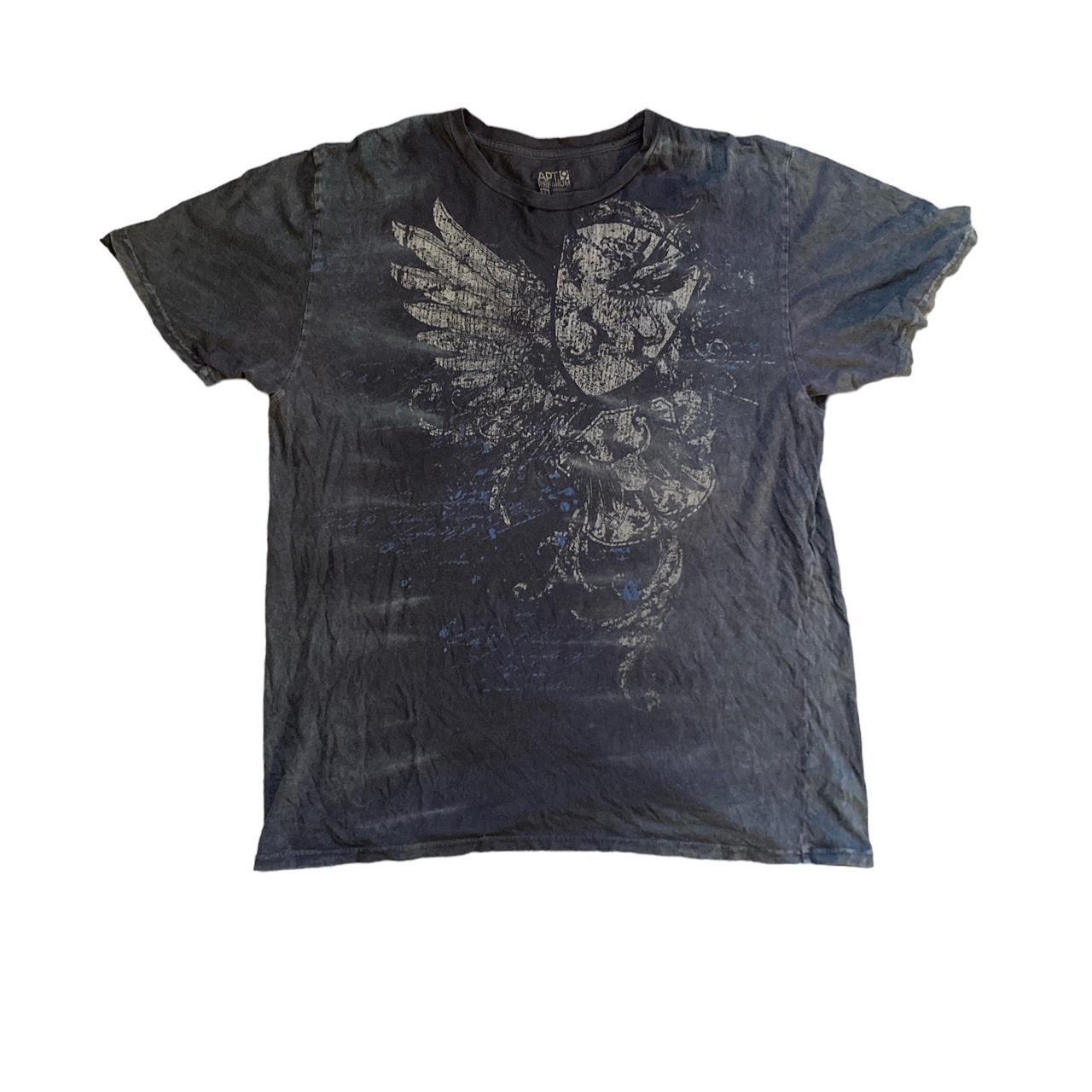 Affliction emo style shirt Tagged size men’s... - Depop