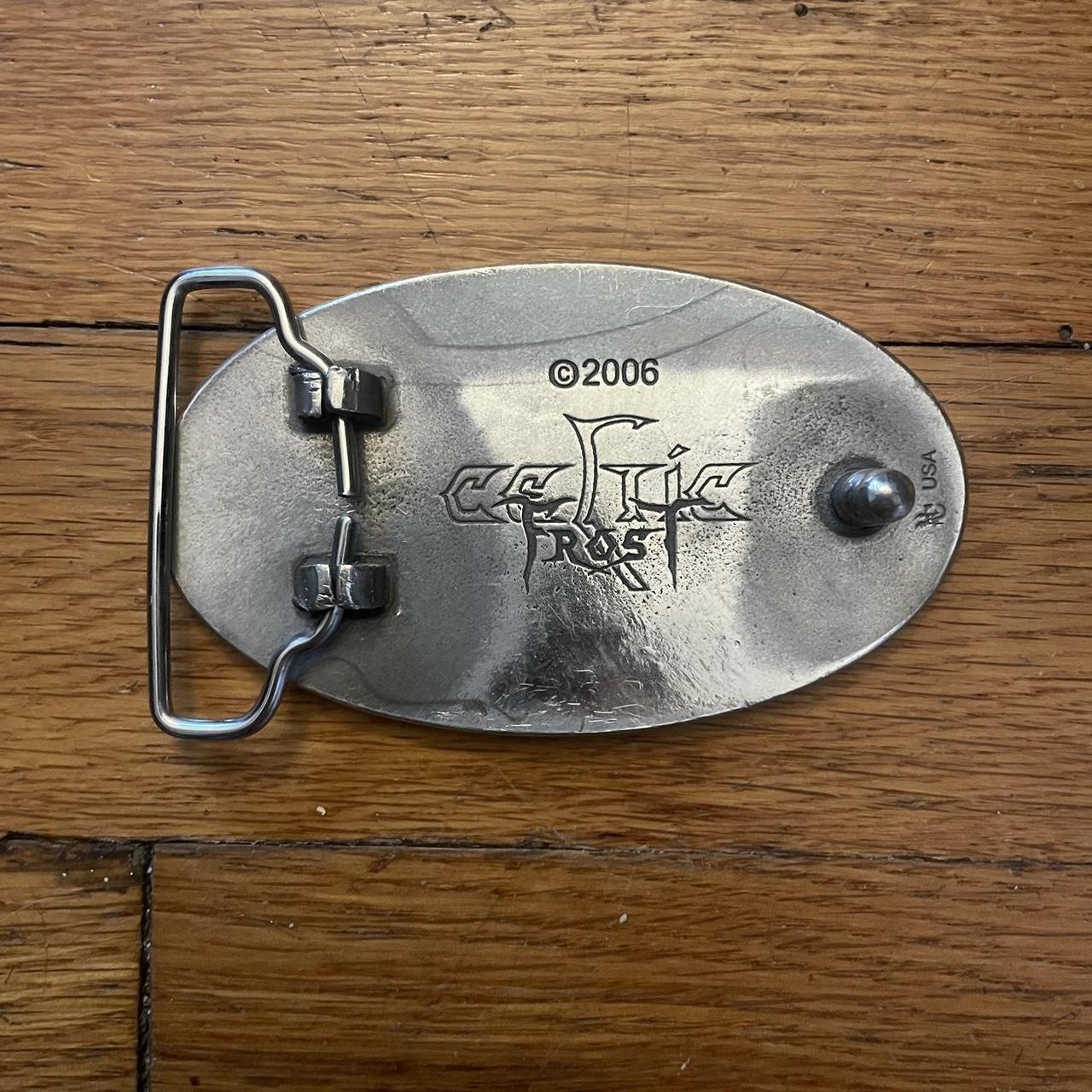 Celtic Frost belt buckle 2006 #celticfrost... - Depop