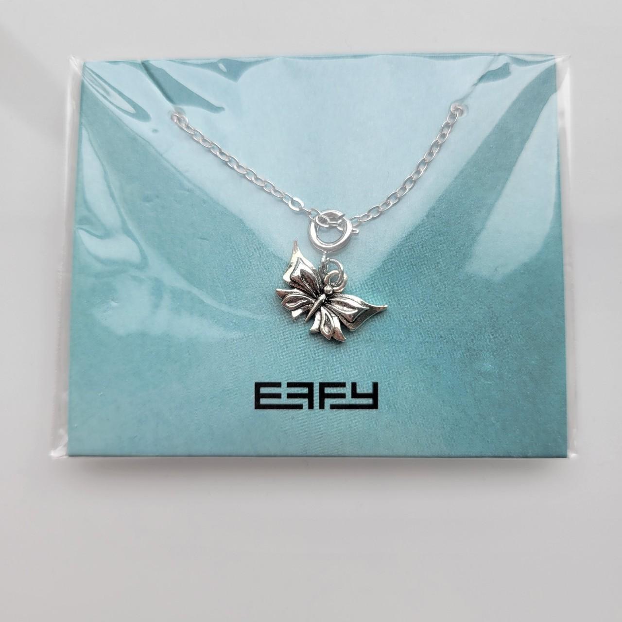 Butterfly necklace. Brand is Effy. - Depop