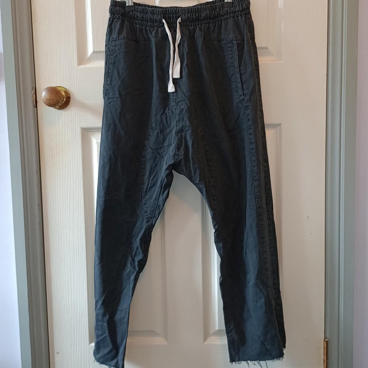 Black Morrison pants, 100% cotton Labelled size... - Depop