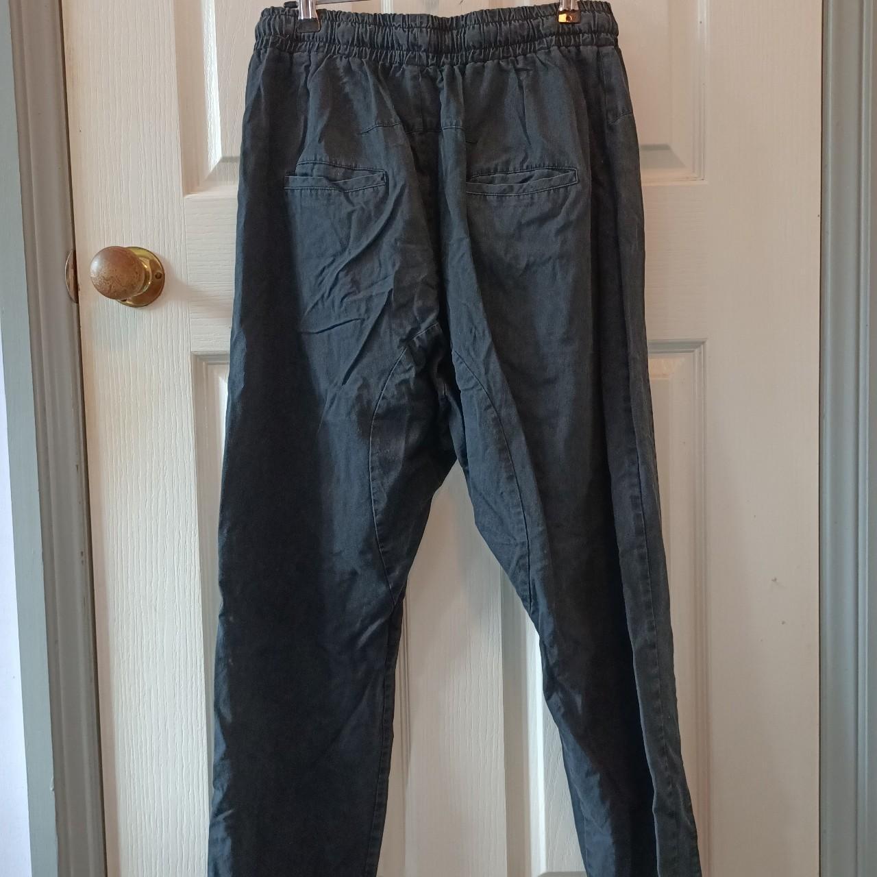 Black Morrison pants, 100% cotton Labelled size... - Depop