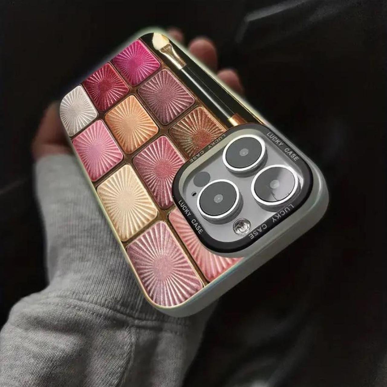 Glamorous makeup phone case for iPhone 15 pro... | Depop