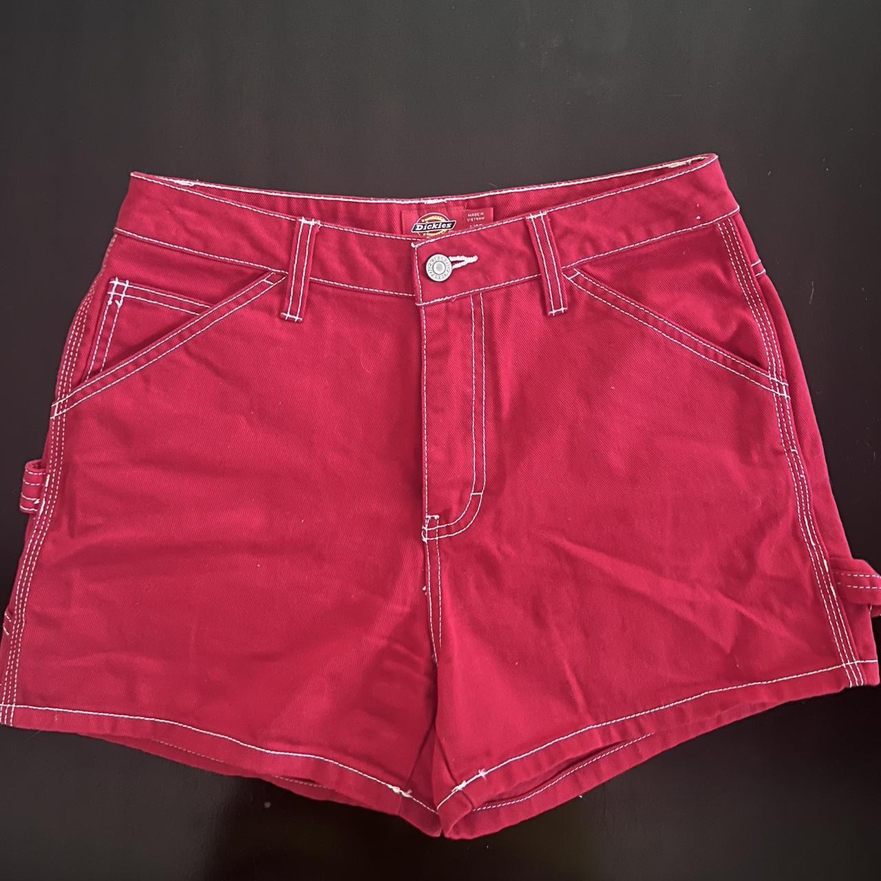 The most perfect cherry red pair of Dickies... | Depop