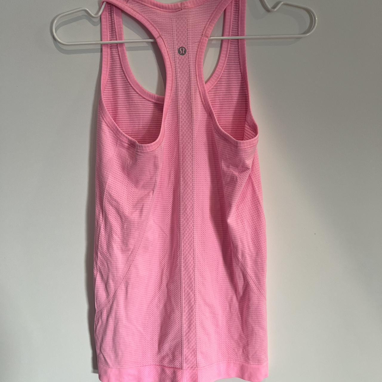 PENDING LULULEMON Pink Racerback Singlet 💕🌸🎀 US 4/AU... - Depop