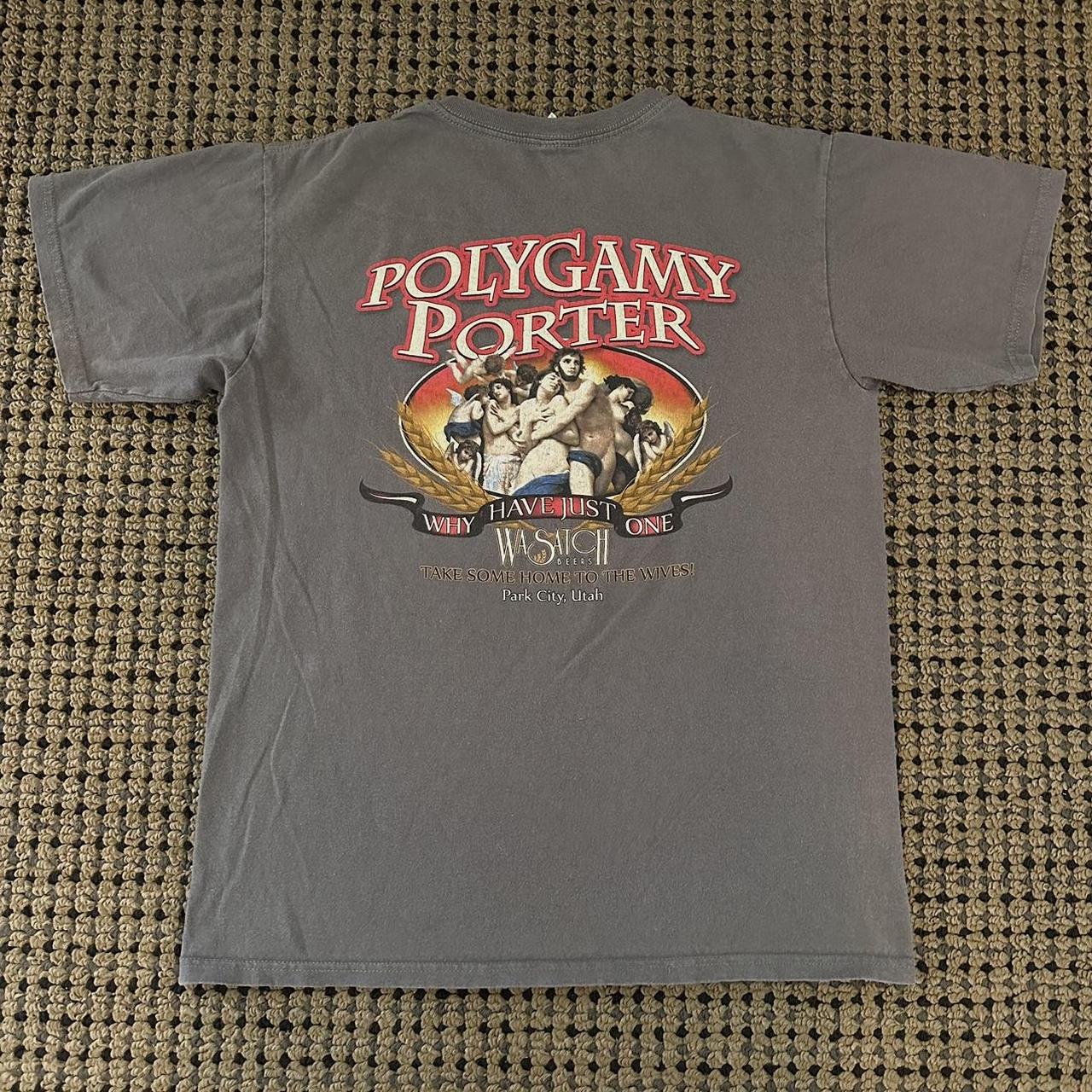 00s I’ve tried polygamy porter wasatch beers grey t... - Depop