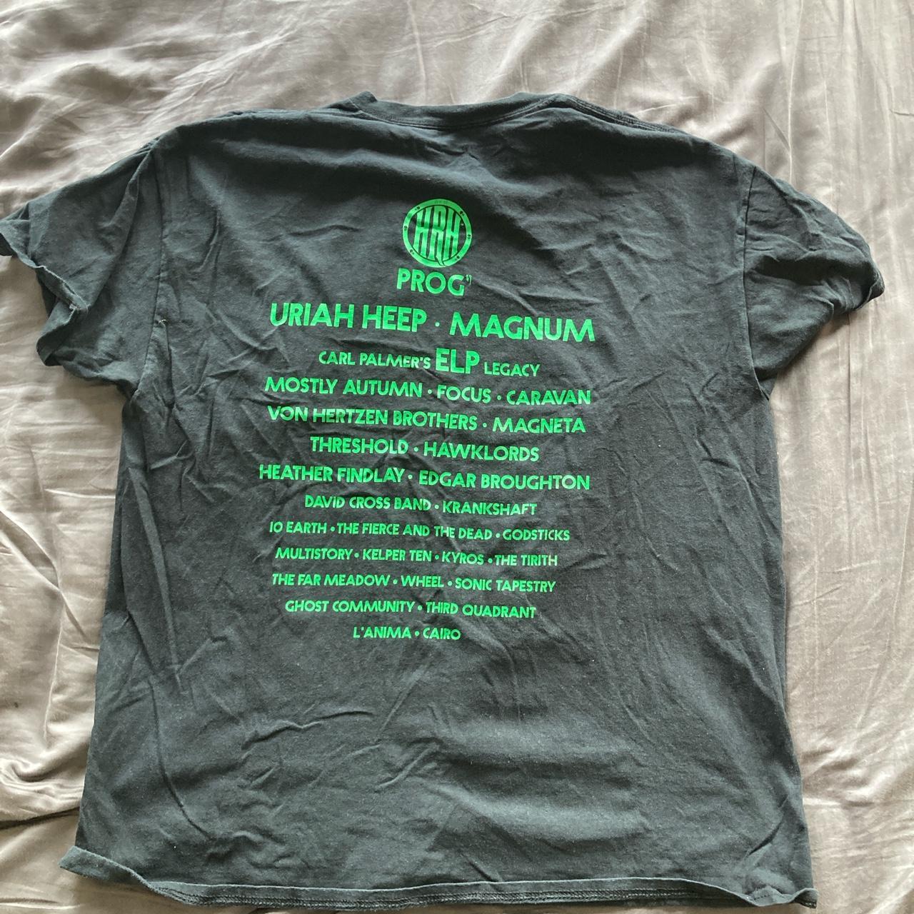 HRH Prog festival lineup shirt. Bought at the event... - Depop