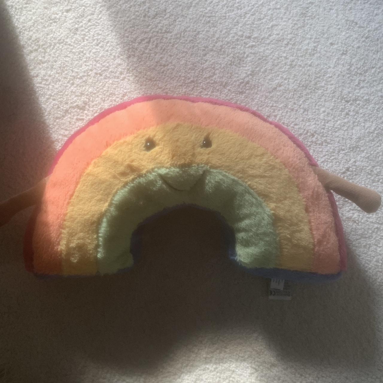 jelly cat large rainbow amusable in perfect... | Depop