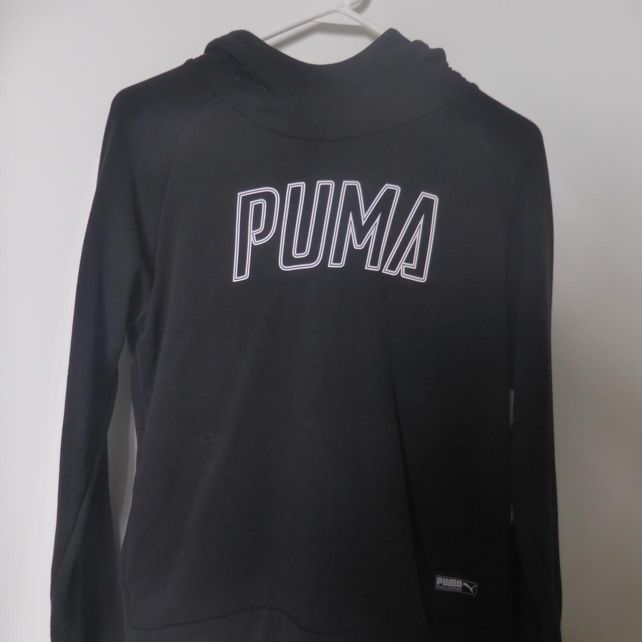 ☘️ puma jumper with high neck ☘️ size M ☘️ regular... - Depop