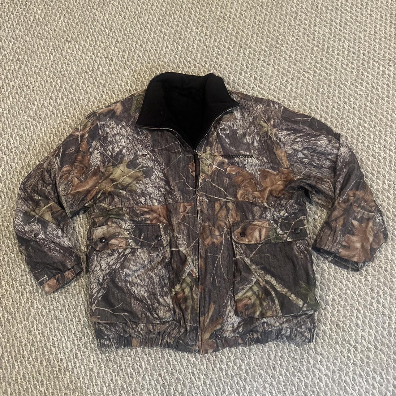 Real tree camo jacket - perfect for hunting and... | Depop