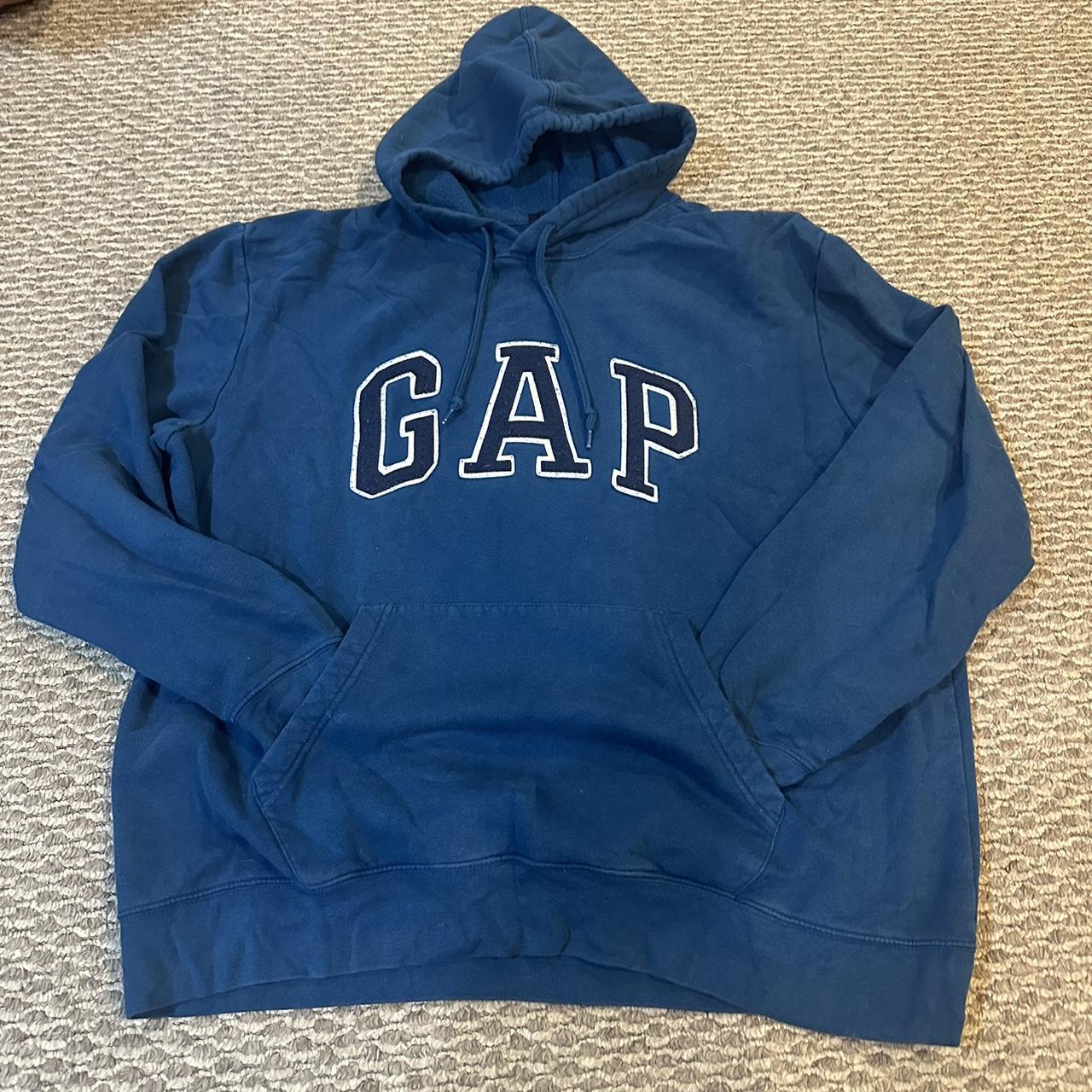 Royal blue gap hoodie store