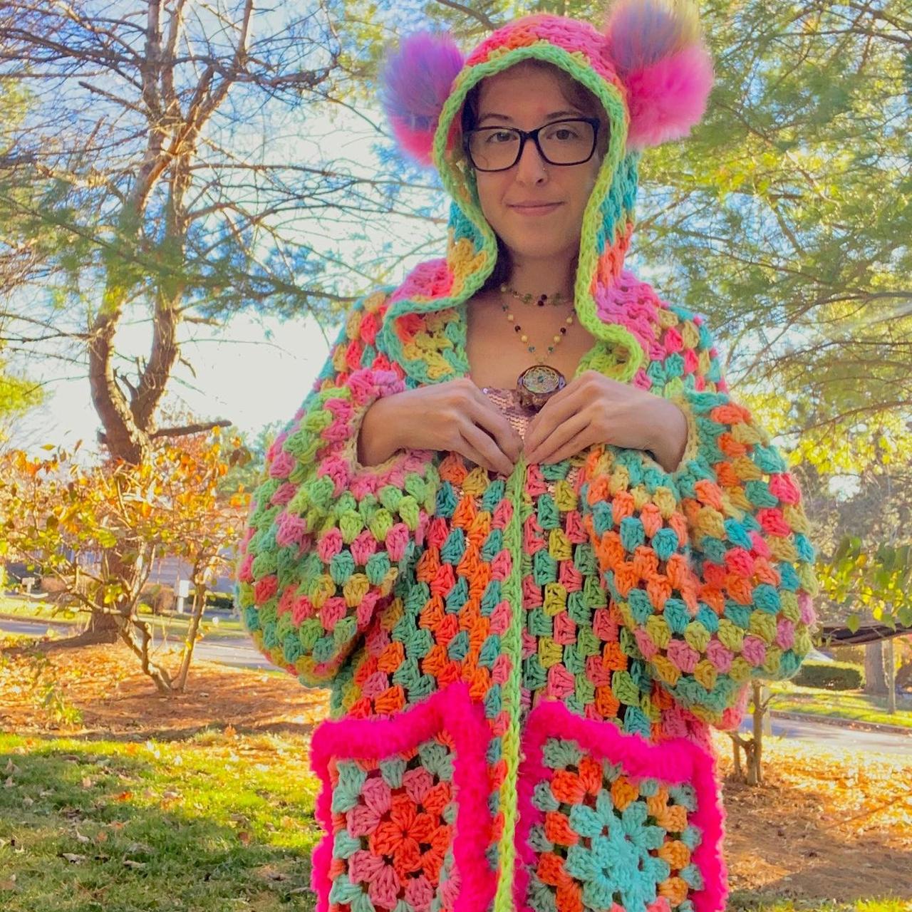 Women's multi Cardigan | Depop