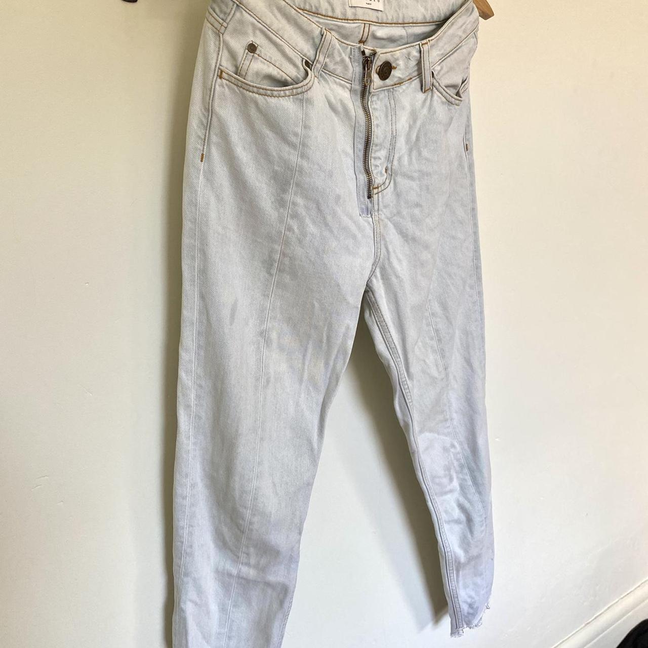 Sandro Paris jeans Light Blue jeans #ignore... - Depop