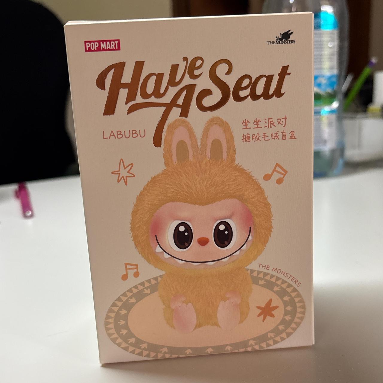 Un Opened Labubu! PopMart certified/ there is a QR... | Depop