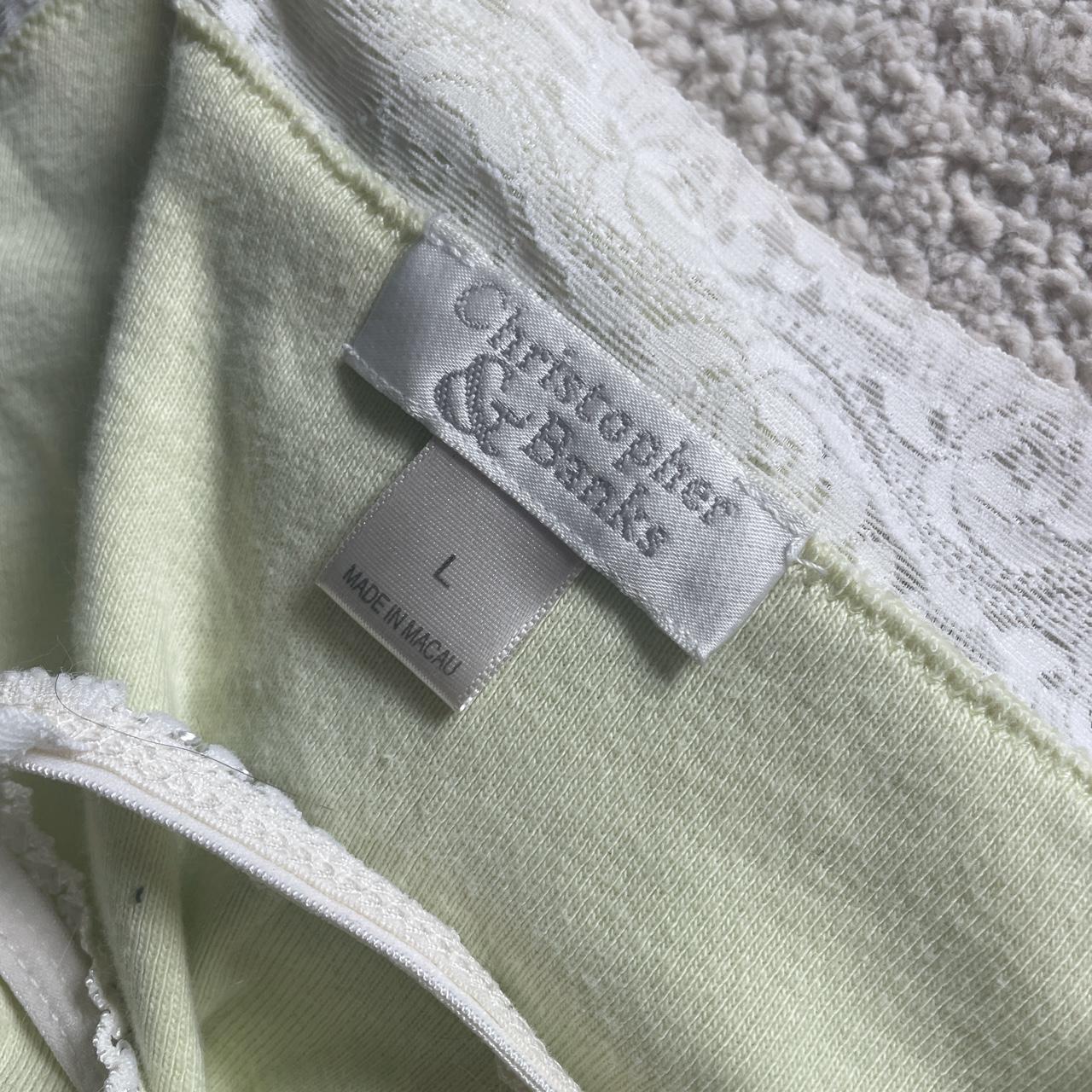 Christopher & Banks Women's Green Vest | Depop