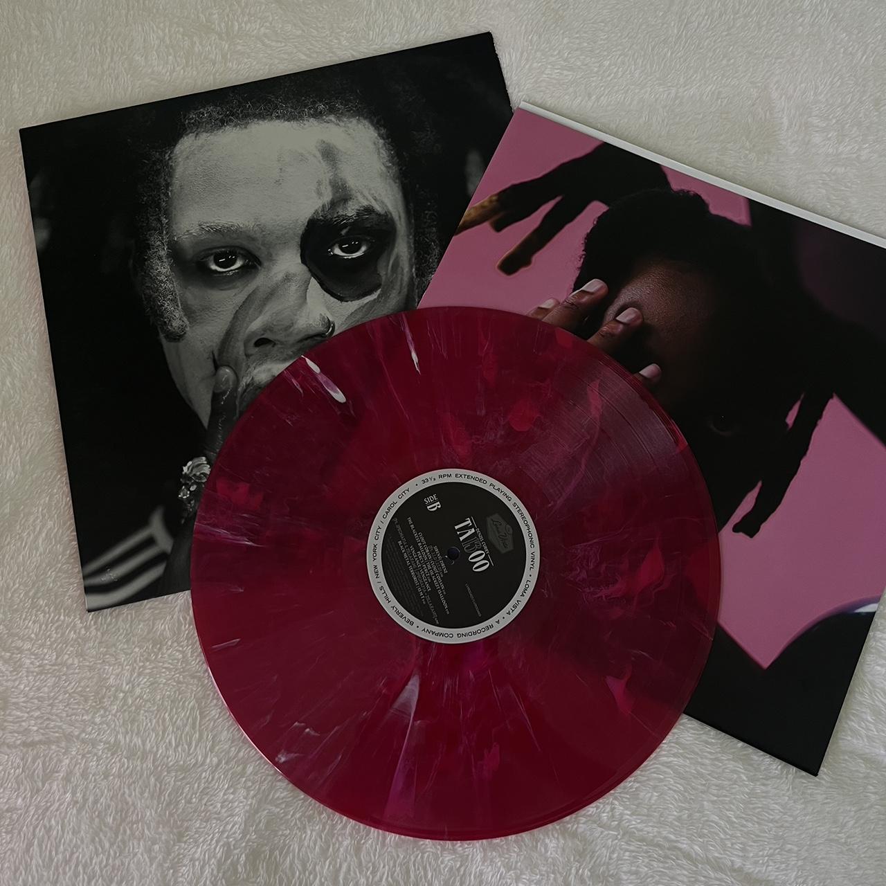 EXCLUSIVE TA1300 BY DENZEL CURRY RED SLUSHY VINYL - Depop