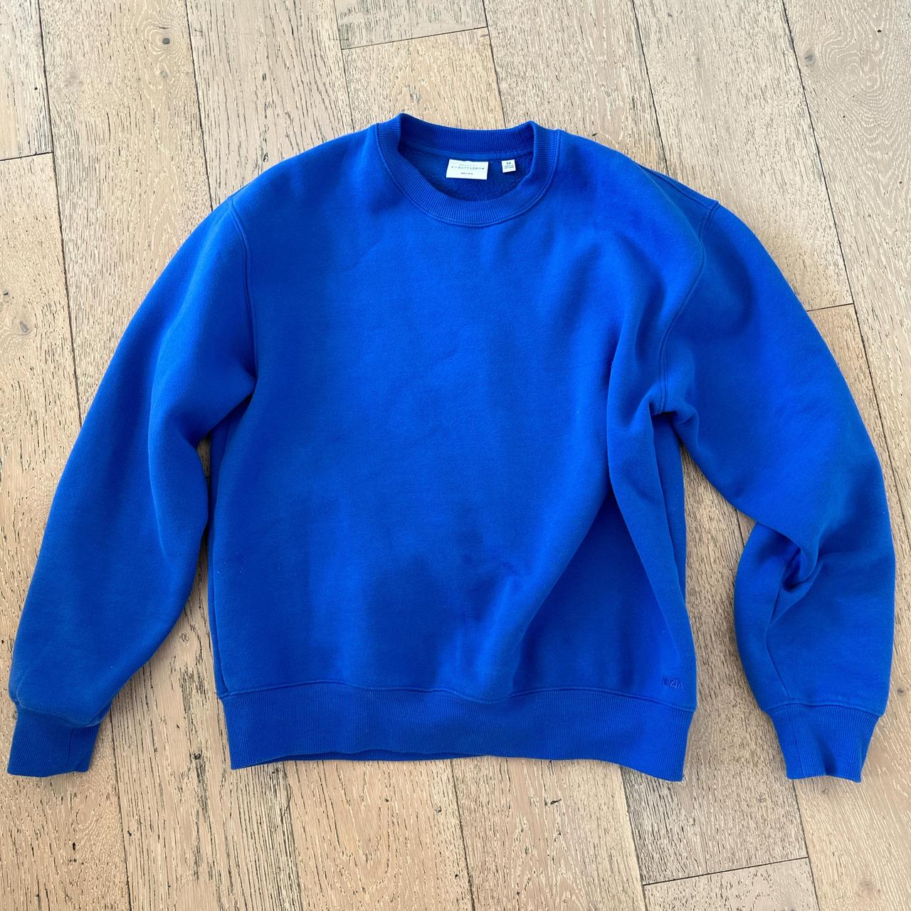 Aritzia royal blue crewneck sweatshirt. So pretty... - Depop