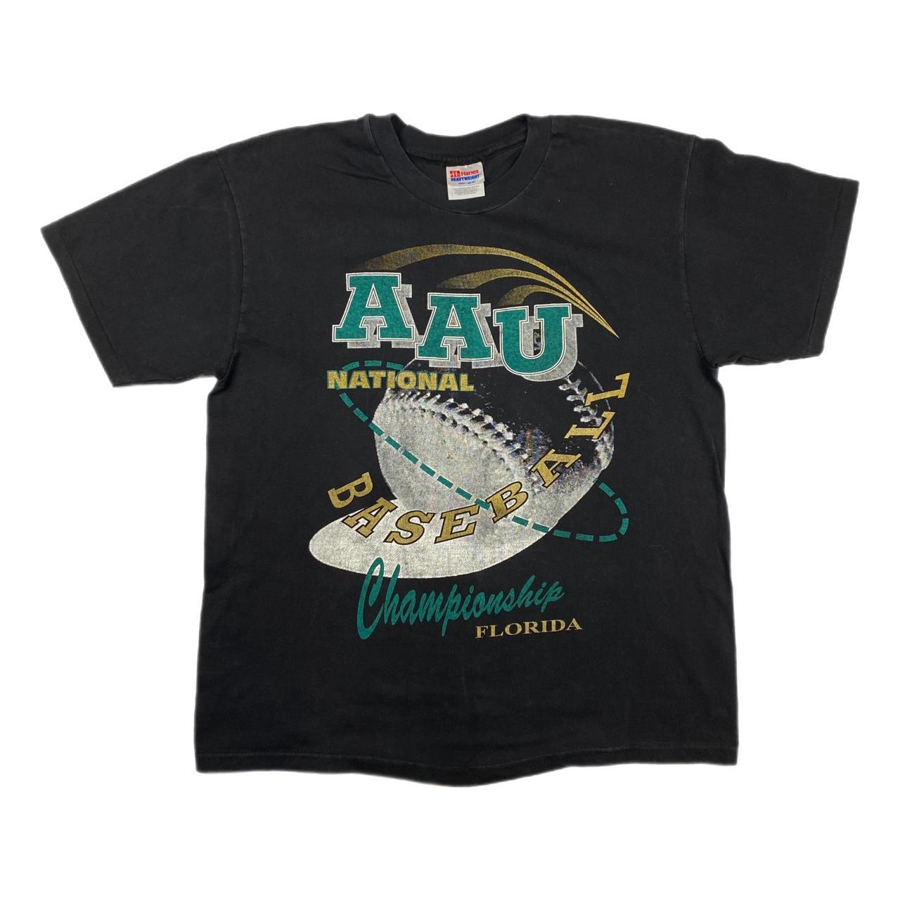 Vintage 90’s Florida AAU Baseball Championship... - Depop
