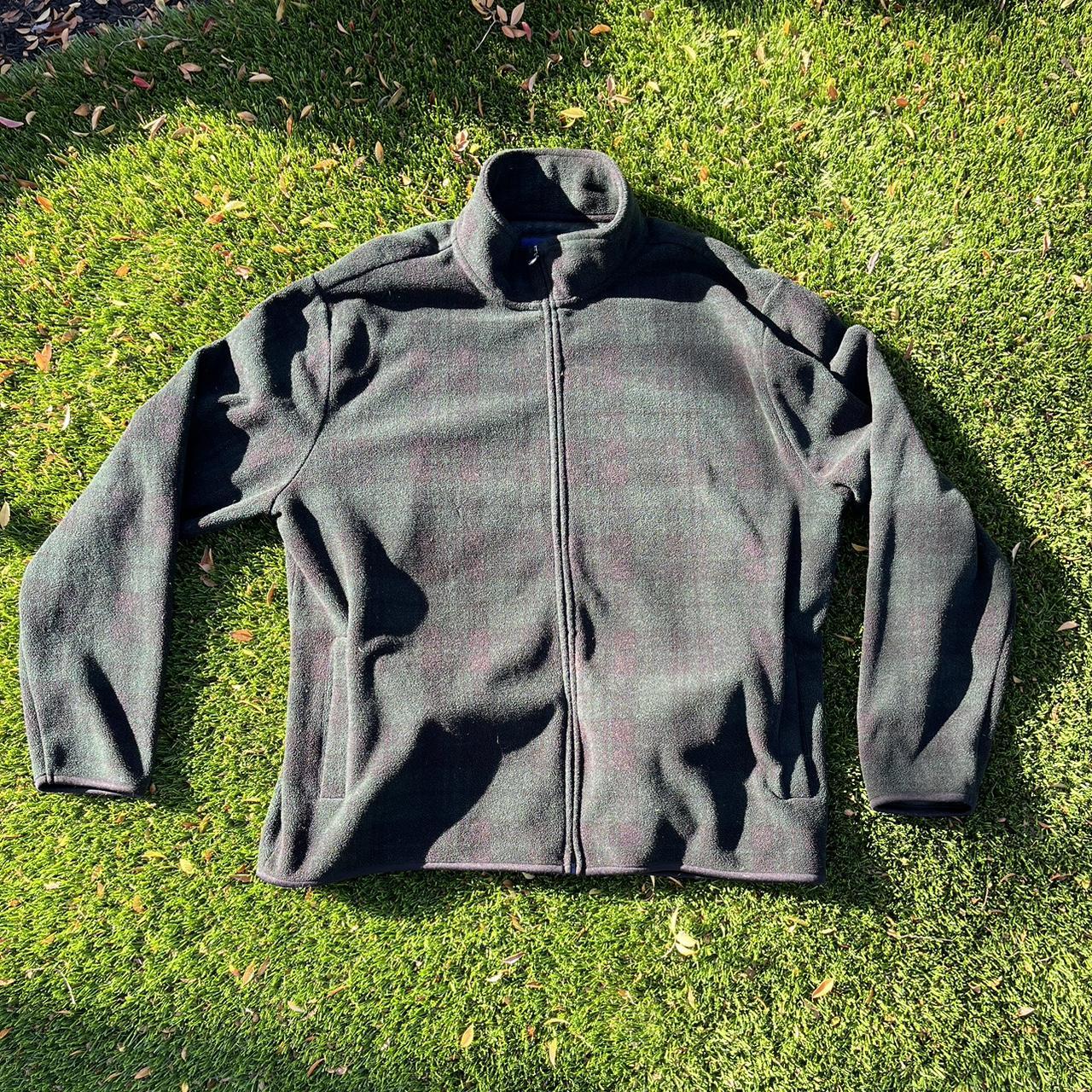 Plaid Zip Up XL Basic Editions #zipup #fallwear... - Depop