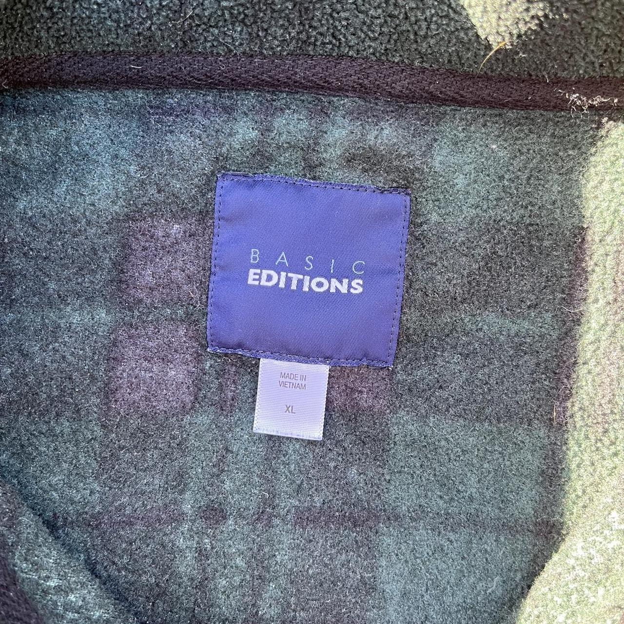 Plaid Zip Up XL Basic Editions #zipup #fallwear... - Depop