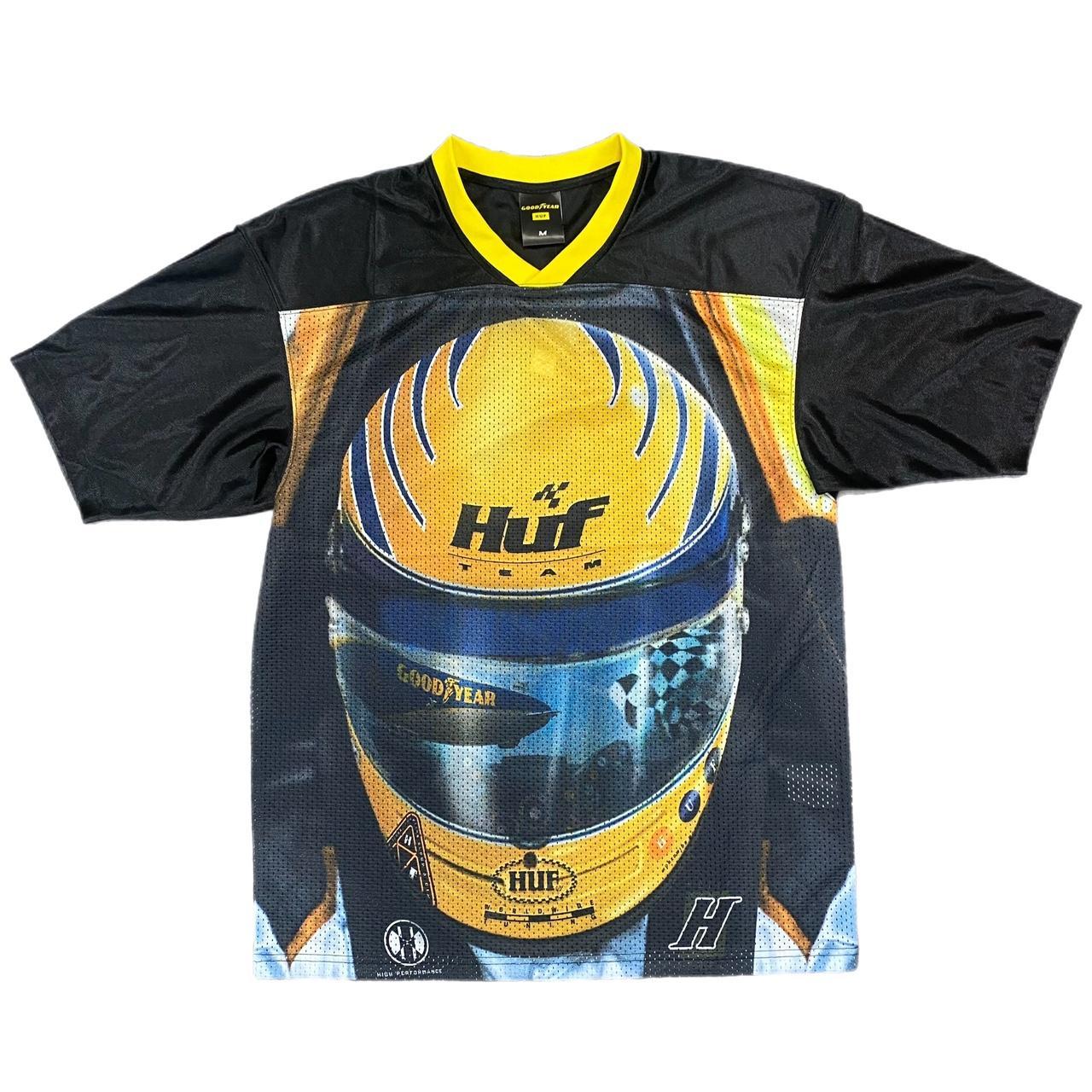 HUF X GOODYEAR COLLAB JERSEY 🔥🔥🔥🔥 Final Lap jersey... - Depop