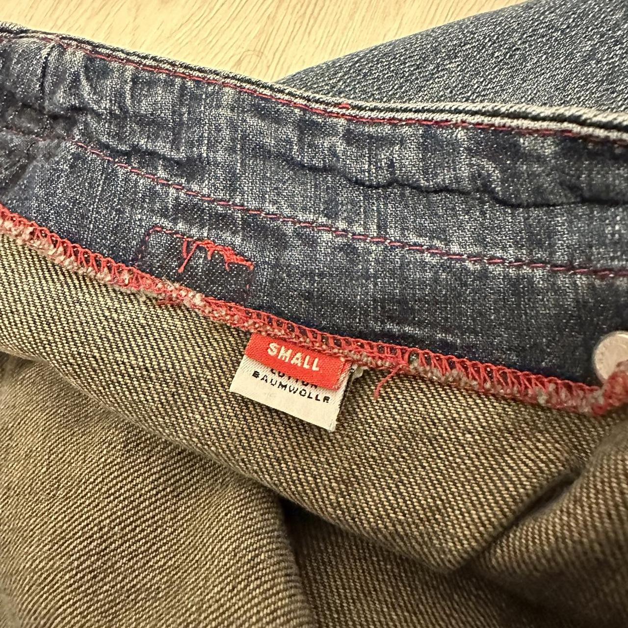 ICONIC BELLA HADID Miss Sixty denim micro mini wrap... - Depop