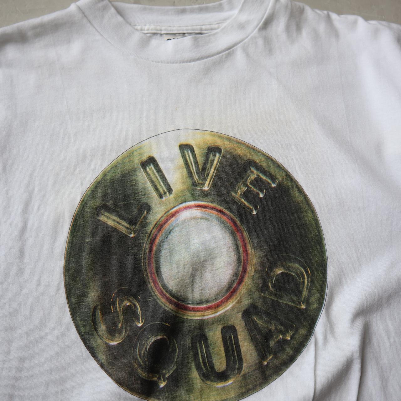 1990's Rare Live Squad Promo T-Shirt - L Chest –... - Depop