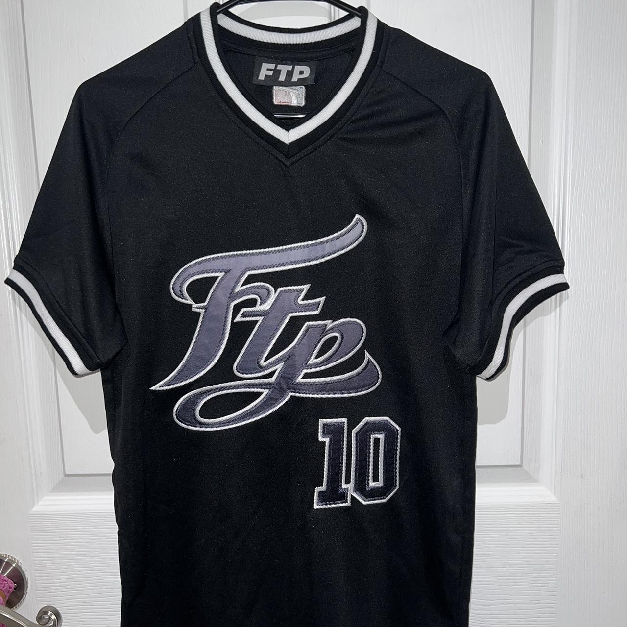 FTP baseball jersey. Never Worn. #fuckthepopulation... - Depop