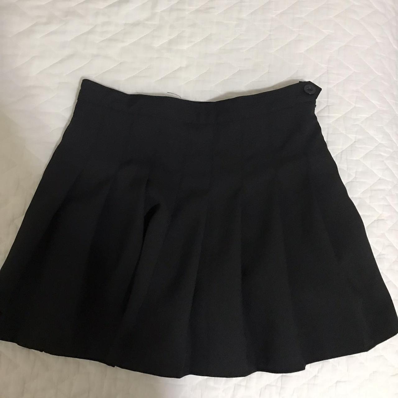 YesStyle black pleated skirt 🖤 This is a black... - Depop