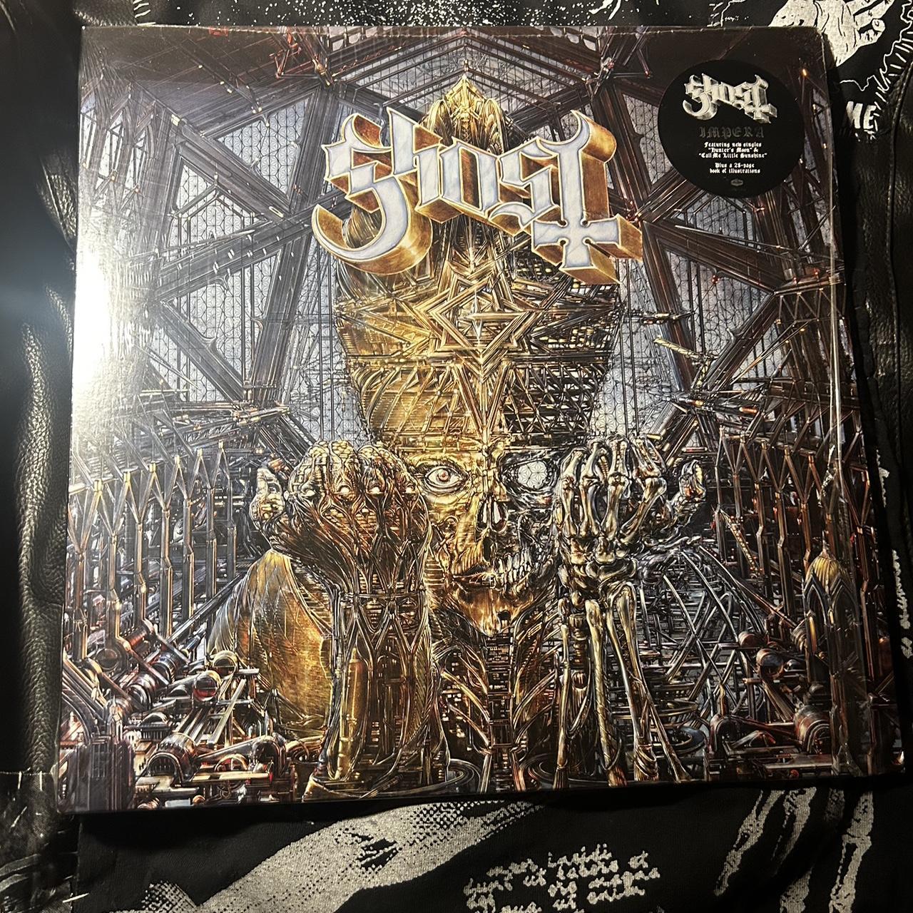 GHOST IMPERA vinyl, black with lyric/art book with... | Depop