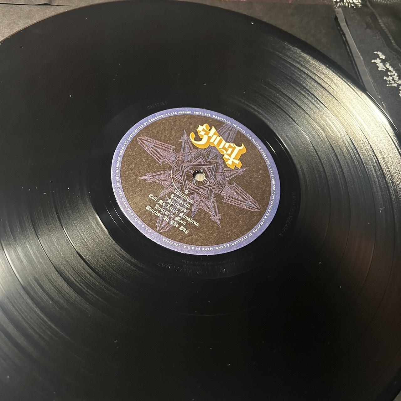 GHOST IMPERA vinyl, black with lyric/art book with... | Depop