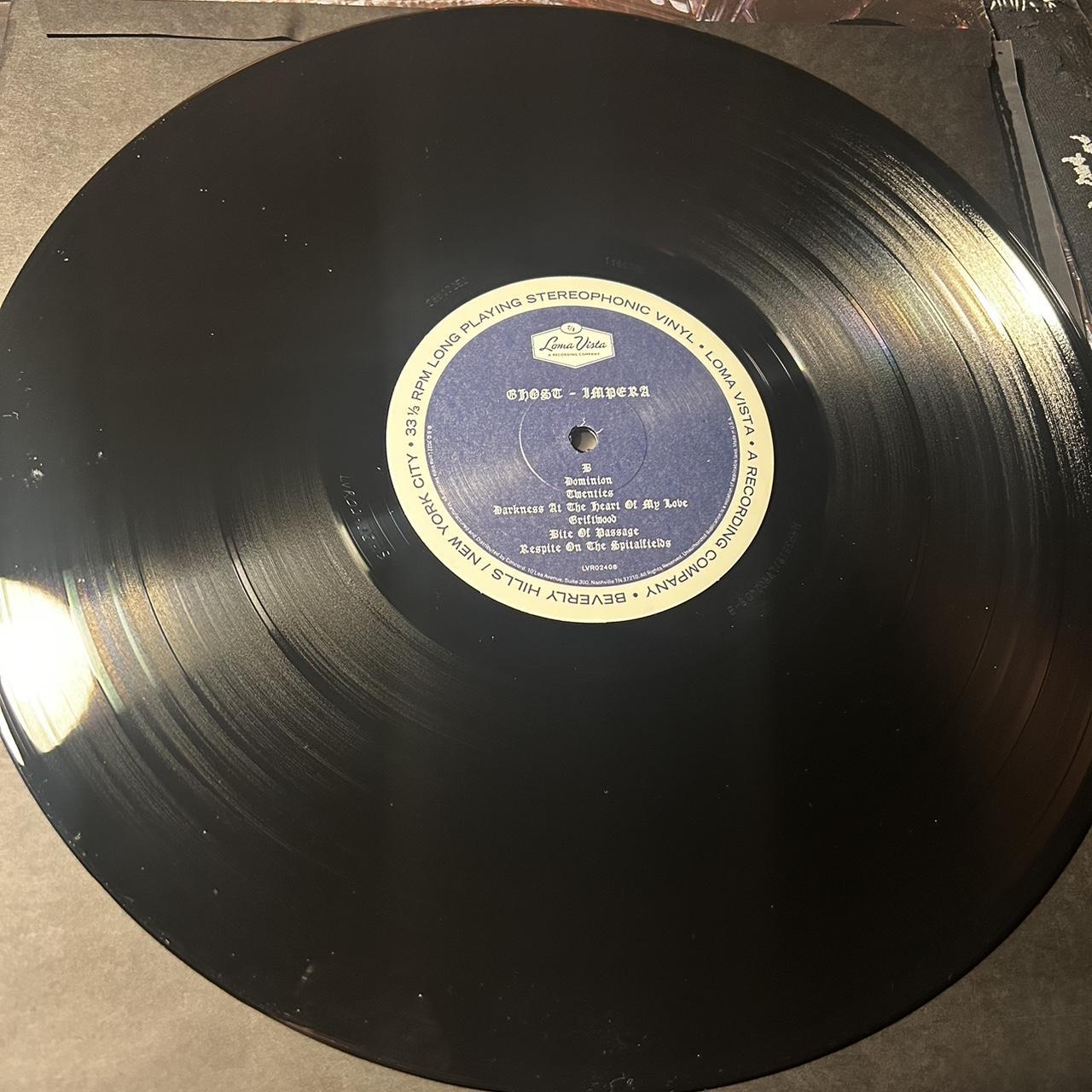 GHOST IMPERA vinyl, black with lyric/art book with... | Depop