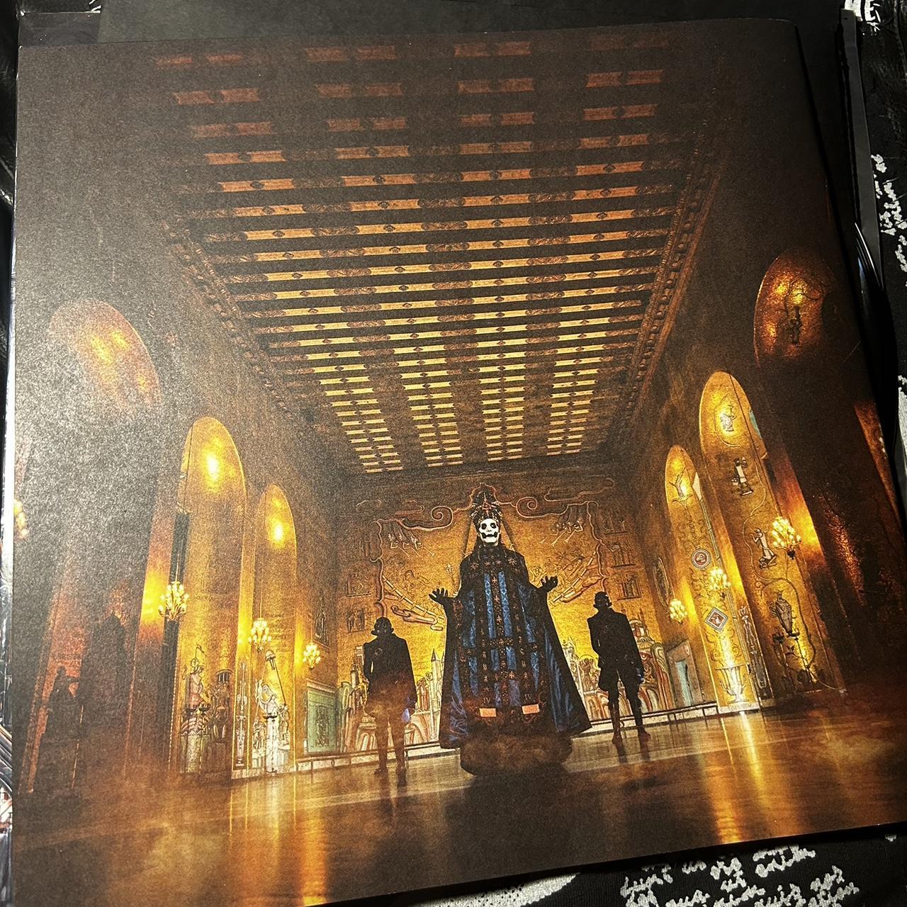 GHOST IMPERA vinyl, black with lyric/art book with... | Depop