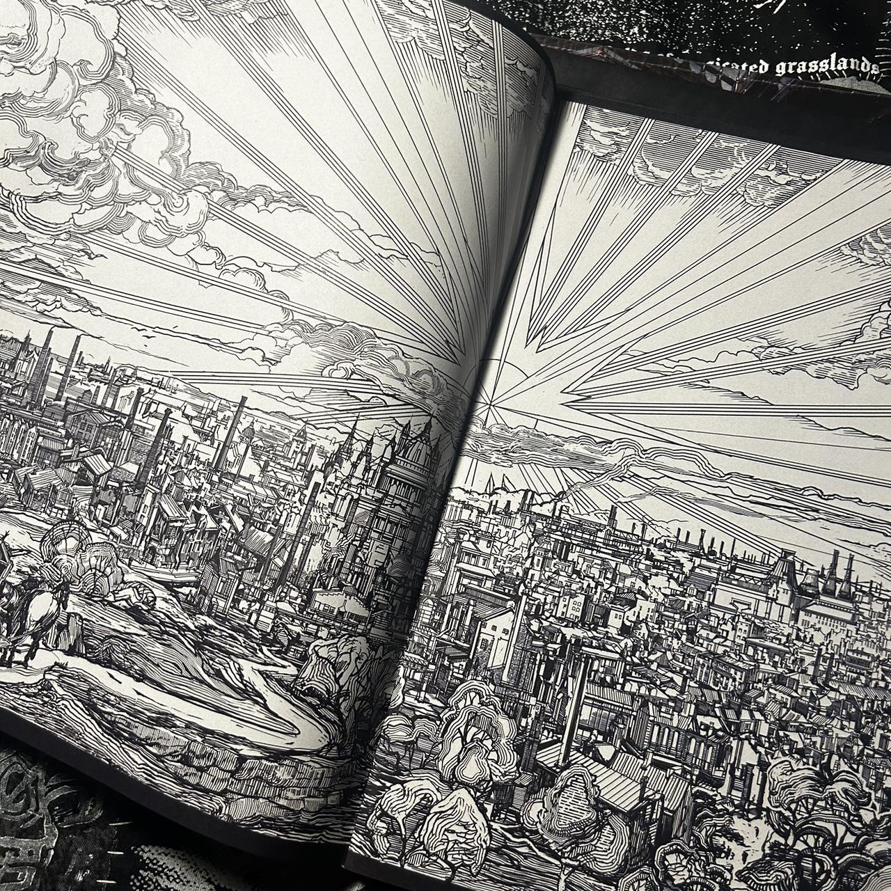 GHOST IMPERA vinyl, black with lyric/art book with... | Depop