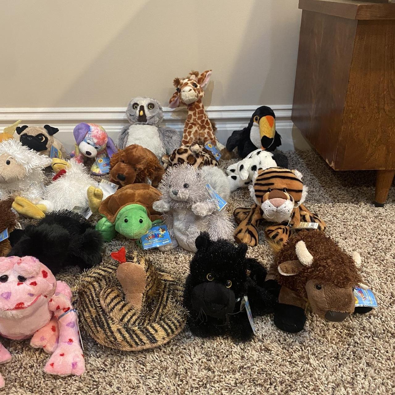 DM BEFORE BUYING full size webkinz all with unused... - Depop