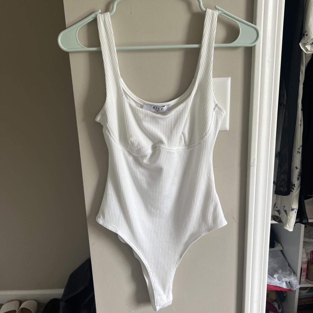 Grey bandit bodysuit Never worn - Depop