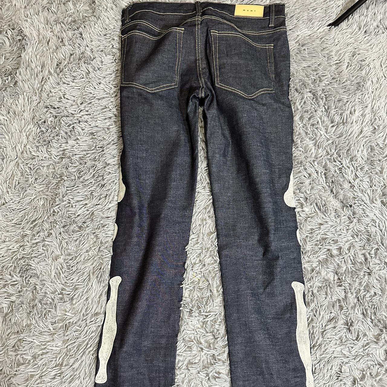 MNML Bone Pants 34 Skinny Fit Never Worn... - Depop
