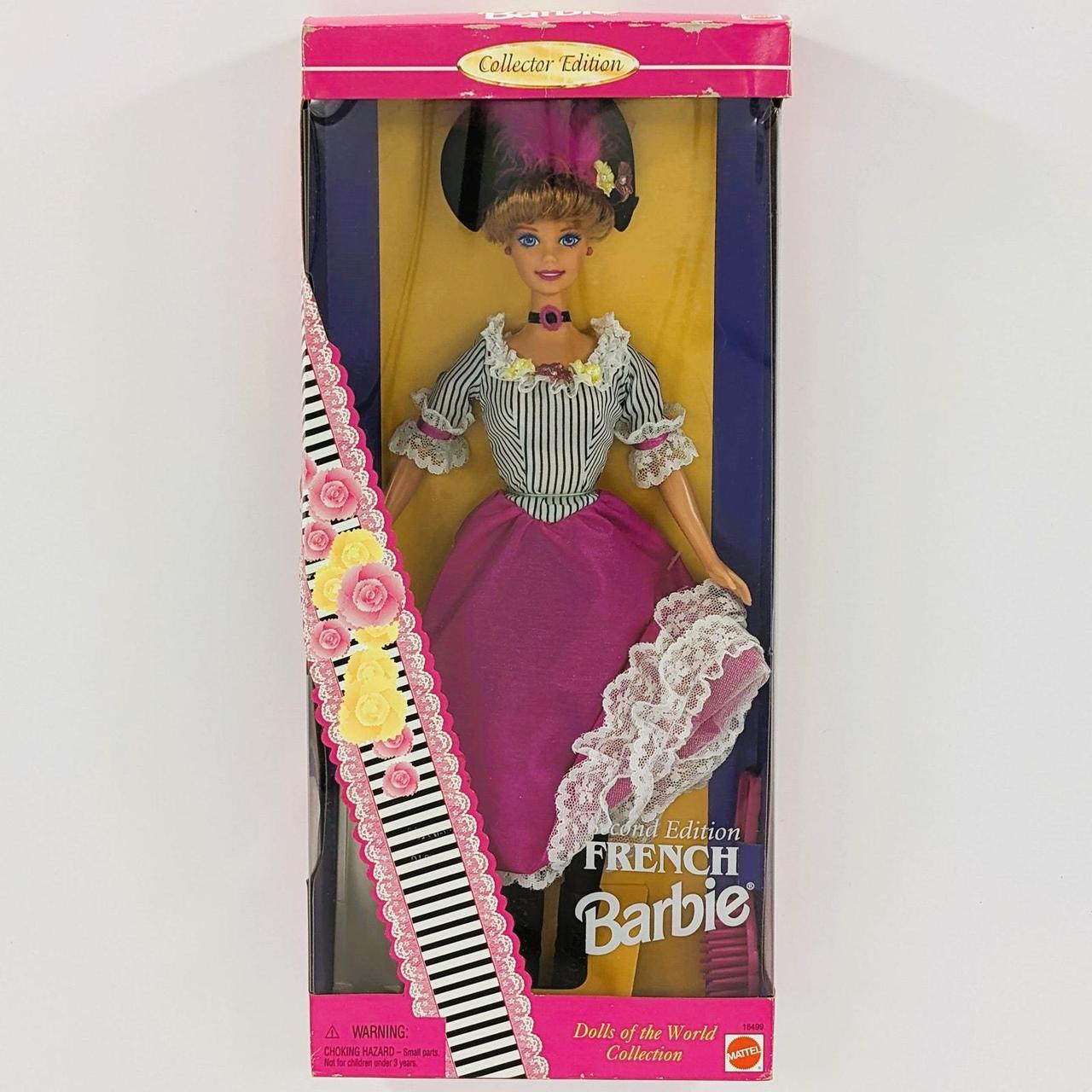 French Barbie Mattel Doll 16499 Dolls of the World... | Depop