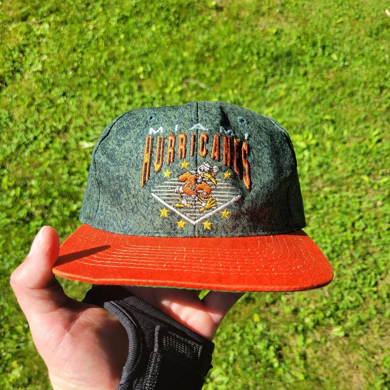 Starter Men's Orange and Green Hat | Depop