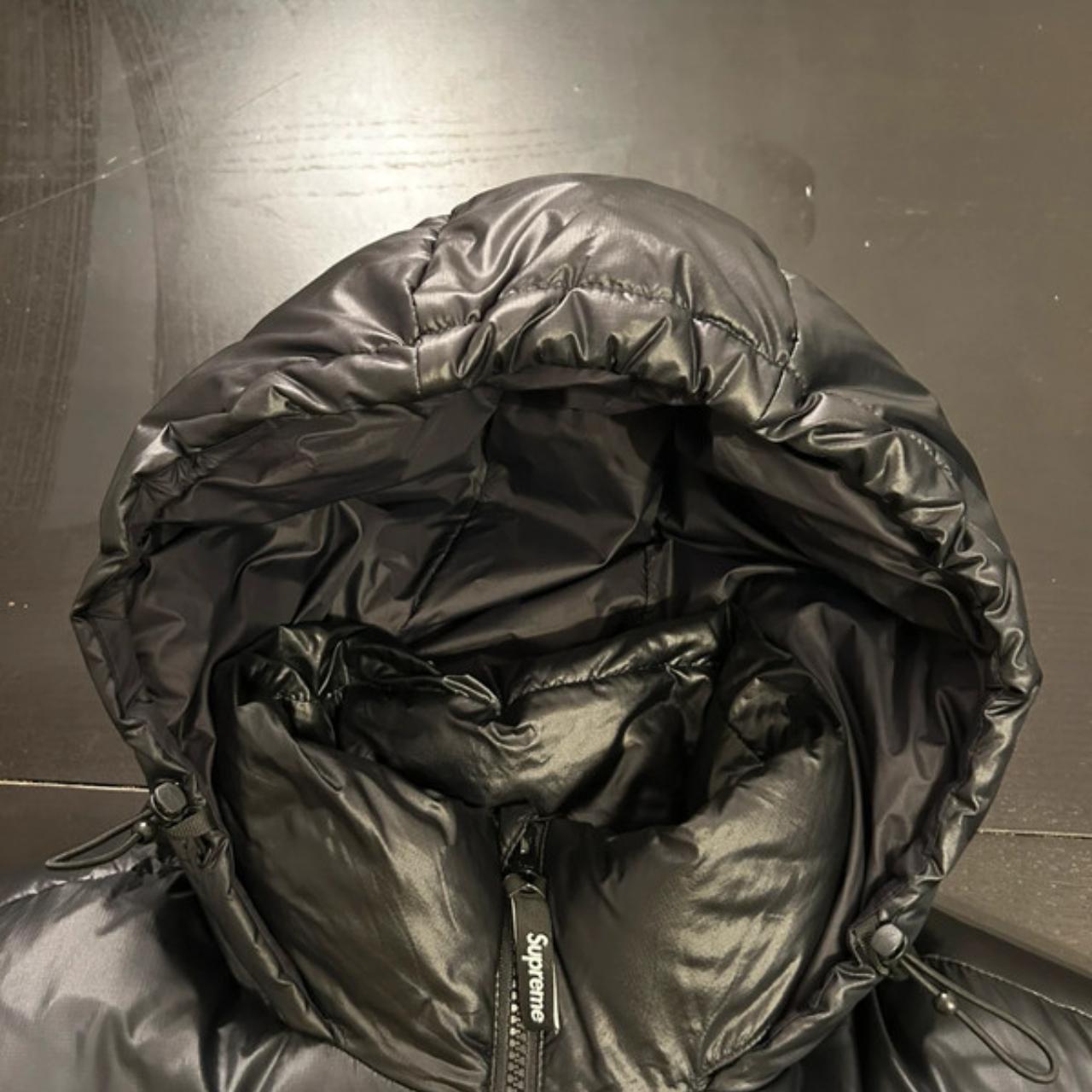 Supreme Featherweight down jacket Black Pertex M... - Depop