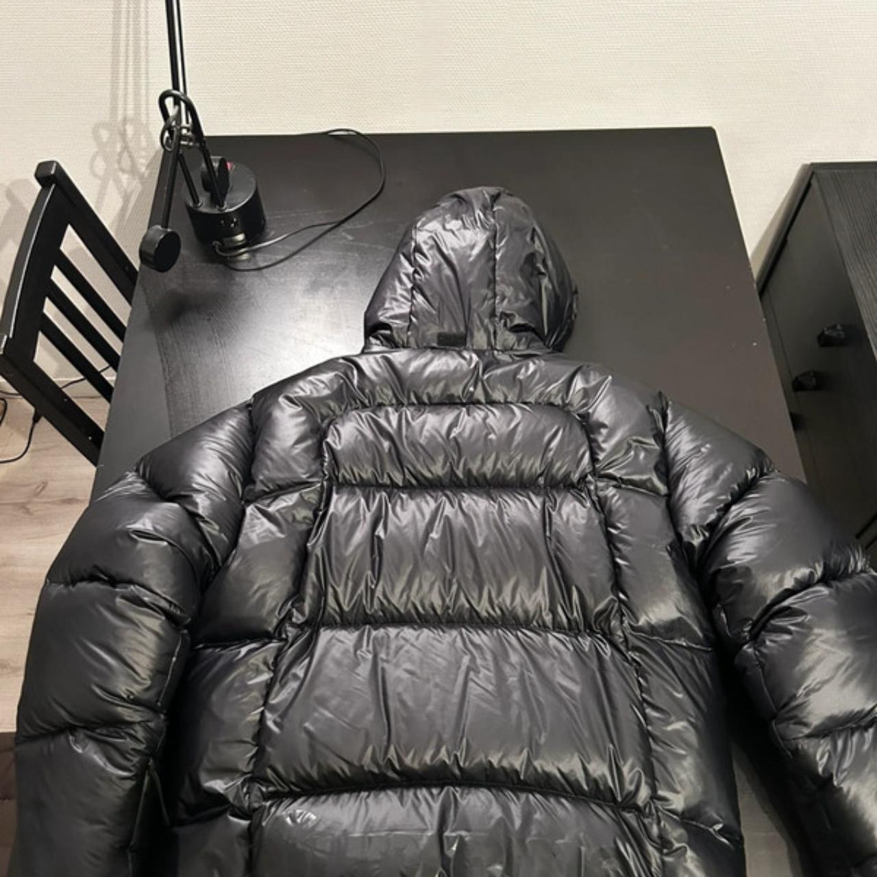 Supreme Featherweight down jacket Black Pertex M... - Depop