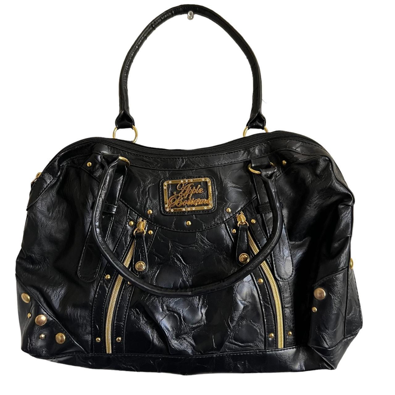 Y2k black Apple Bottom purse. Appears to be... - Depop