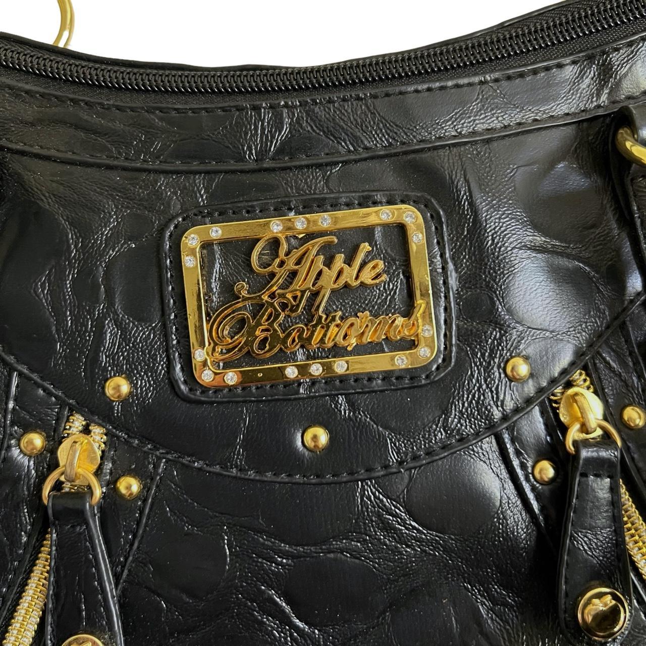 Y2k black Apple Bottom purse. Appears to be... - Depop