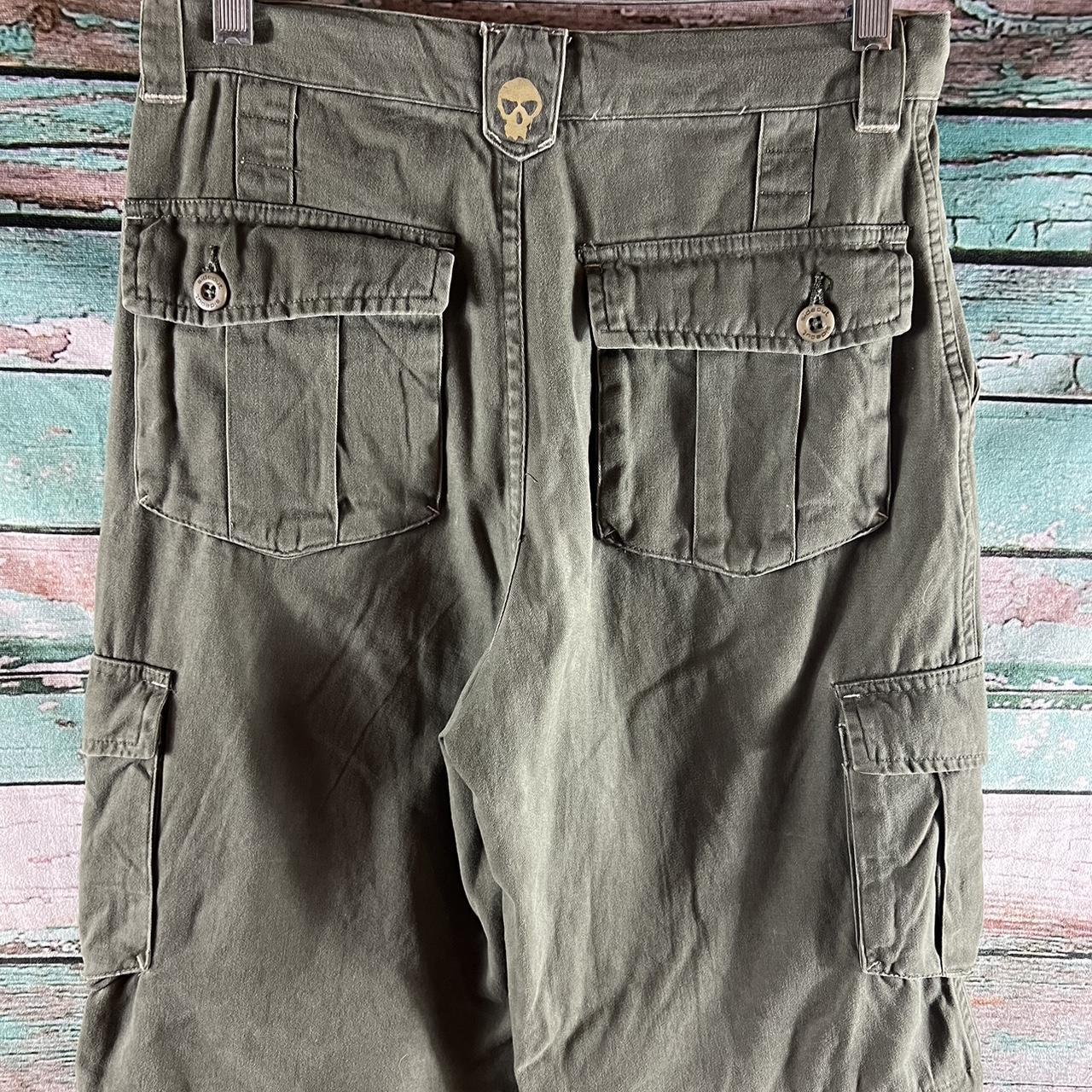 Vintage Y2K 2000s Sideout cargo utility pants.... - Depop