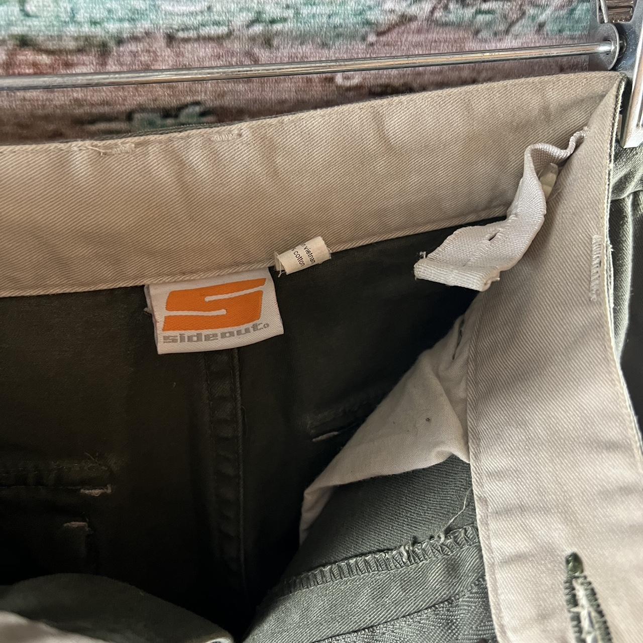 Vintage Y2K 2000s Sideout cargo utility pants.... - Depop