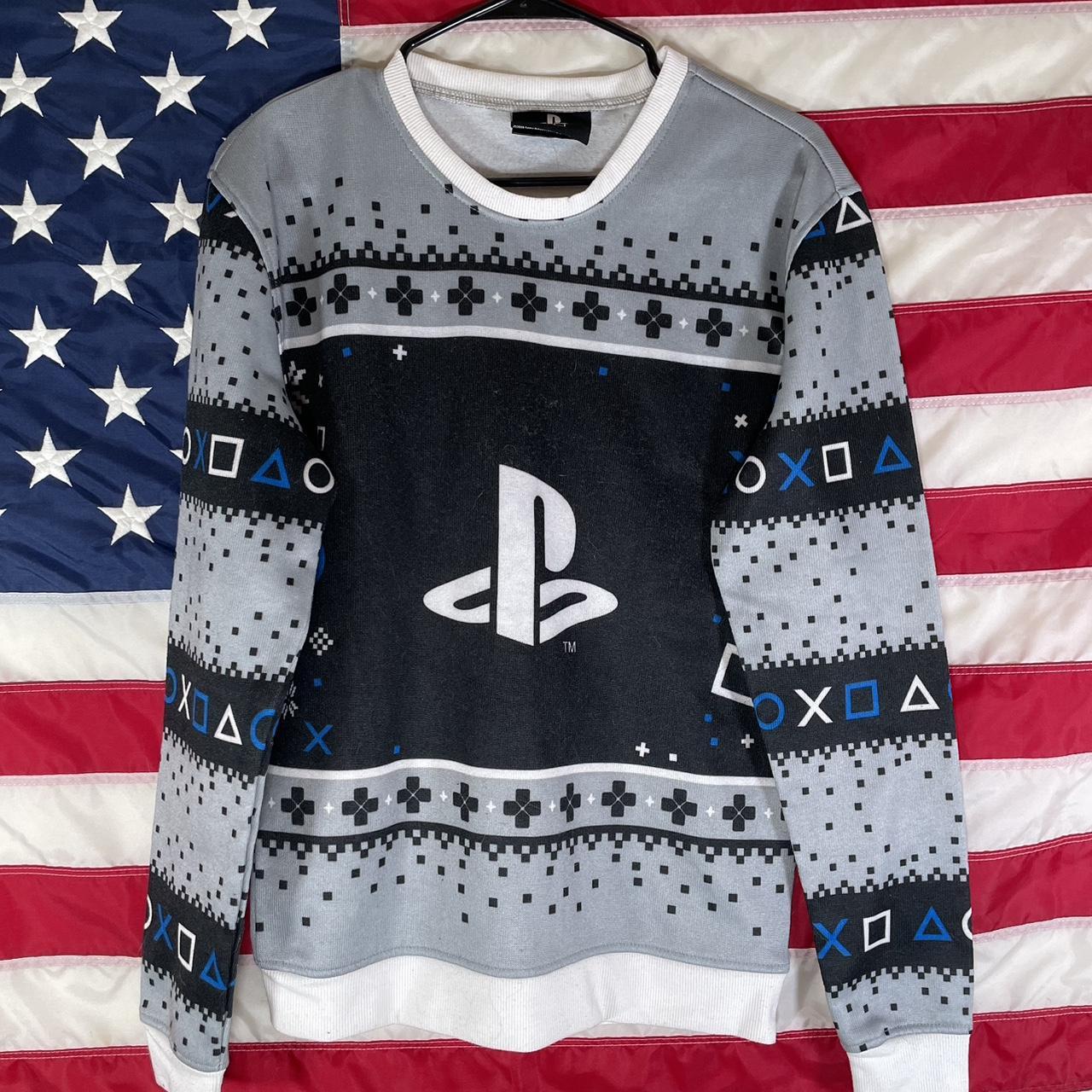 PlayStation Christmas Sweater M Pit to Pit... - Depop